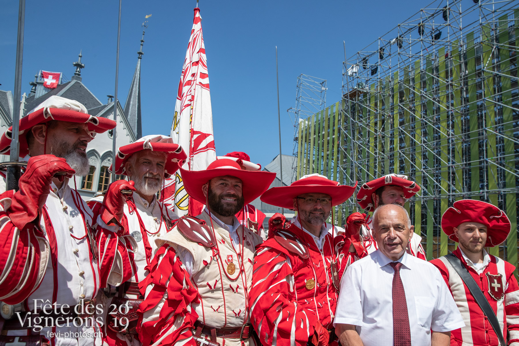 le 1er aout à vevey lors de la fête des vignerons - Photographes de la ...